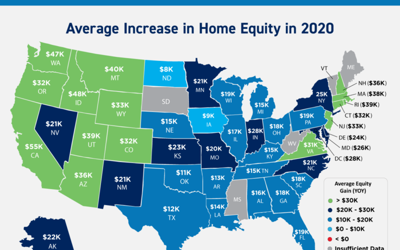 Americans See Major Home Equity Gains [INFOGRAPHIC]